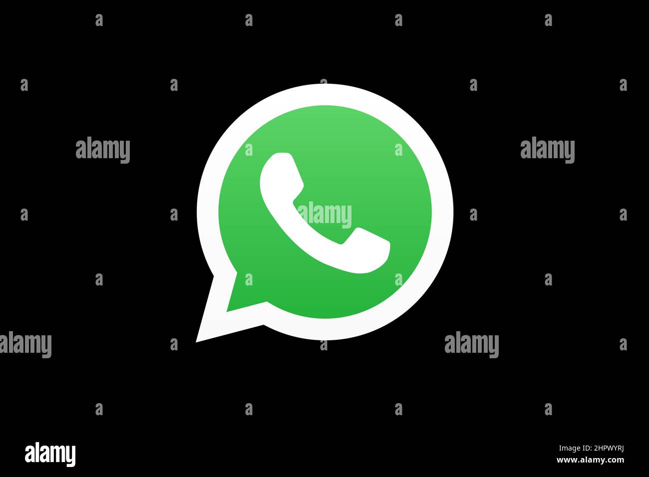 WhatsApp, logo, brand name Stock Photo - Alamy