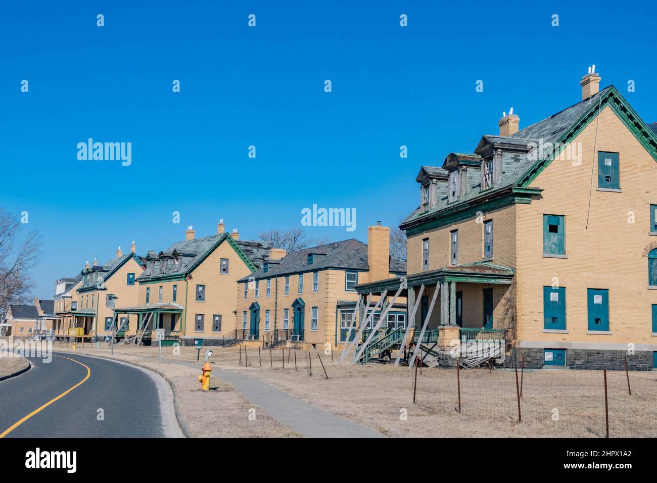 Fort Hancock on a Beautiful Winter Day, Sandy Hook, Gateway National ...