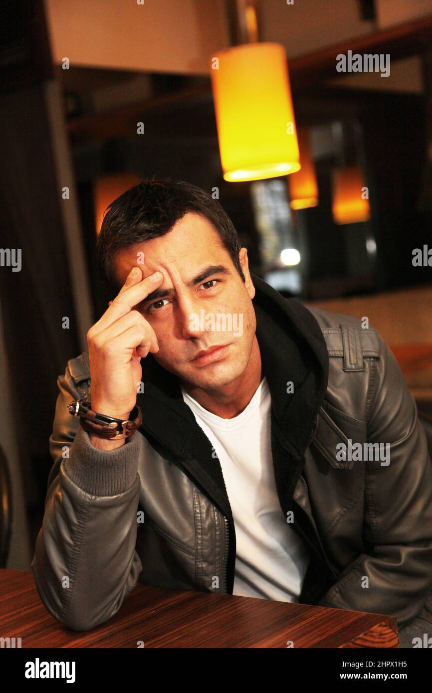 ISTANBUL, TURKEY - JANUARY 3: Famous Turkish actor, thespian and tv ...