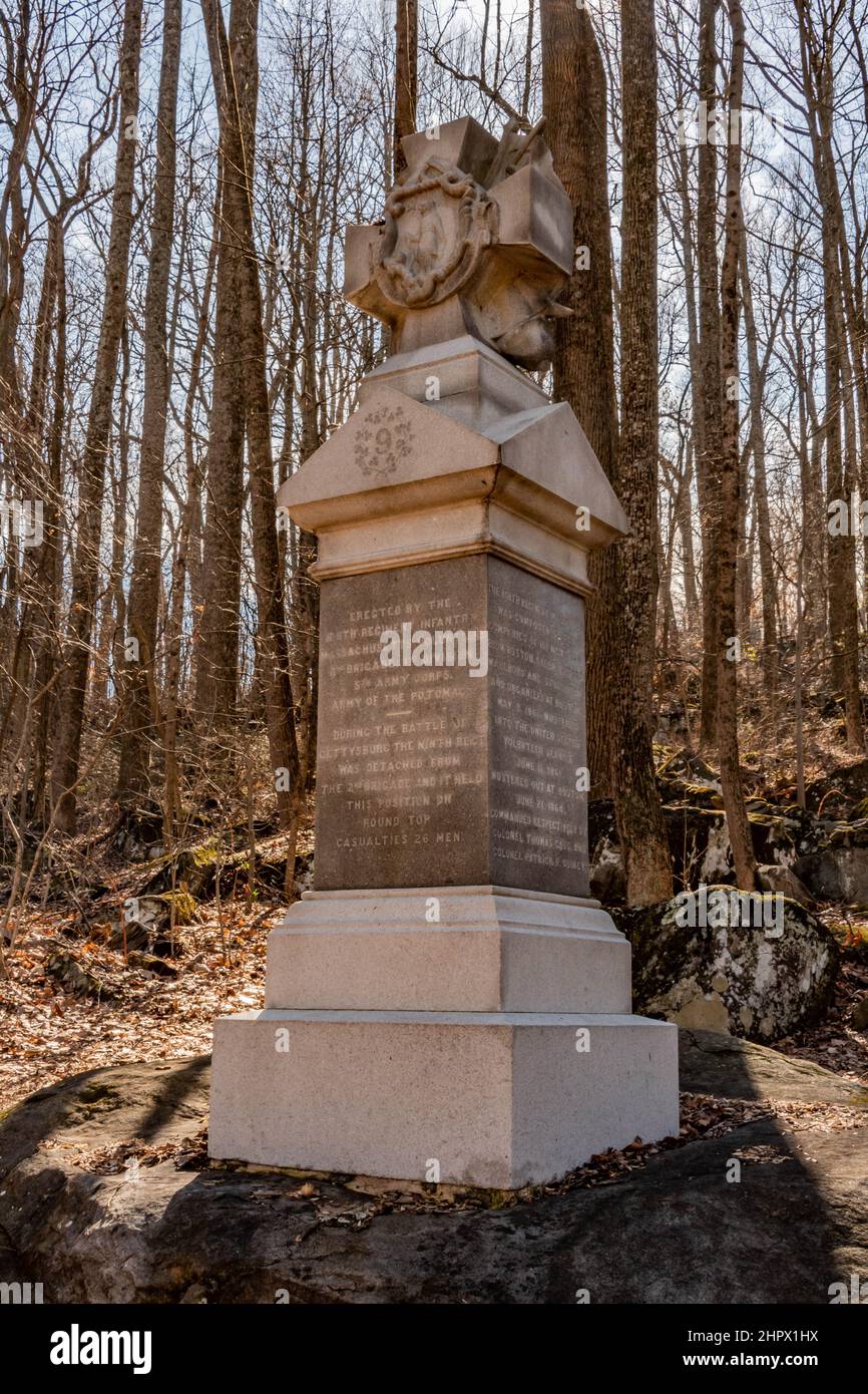 Big round top gettysburg hi-res stock photography and images - Alamy