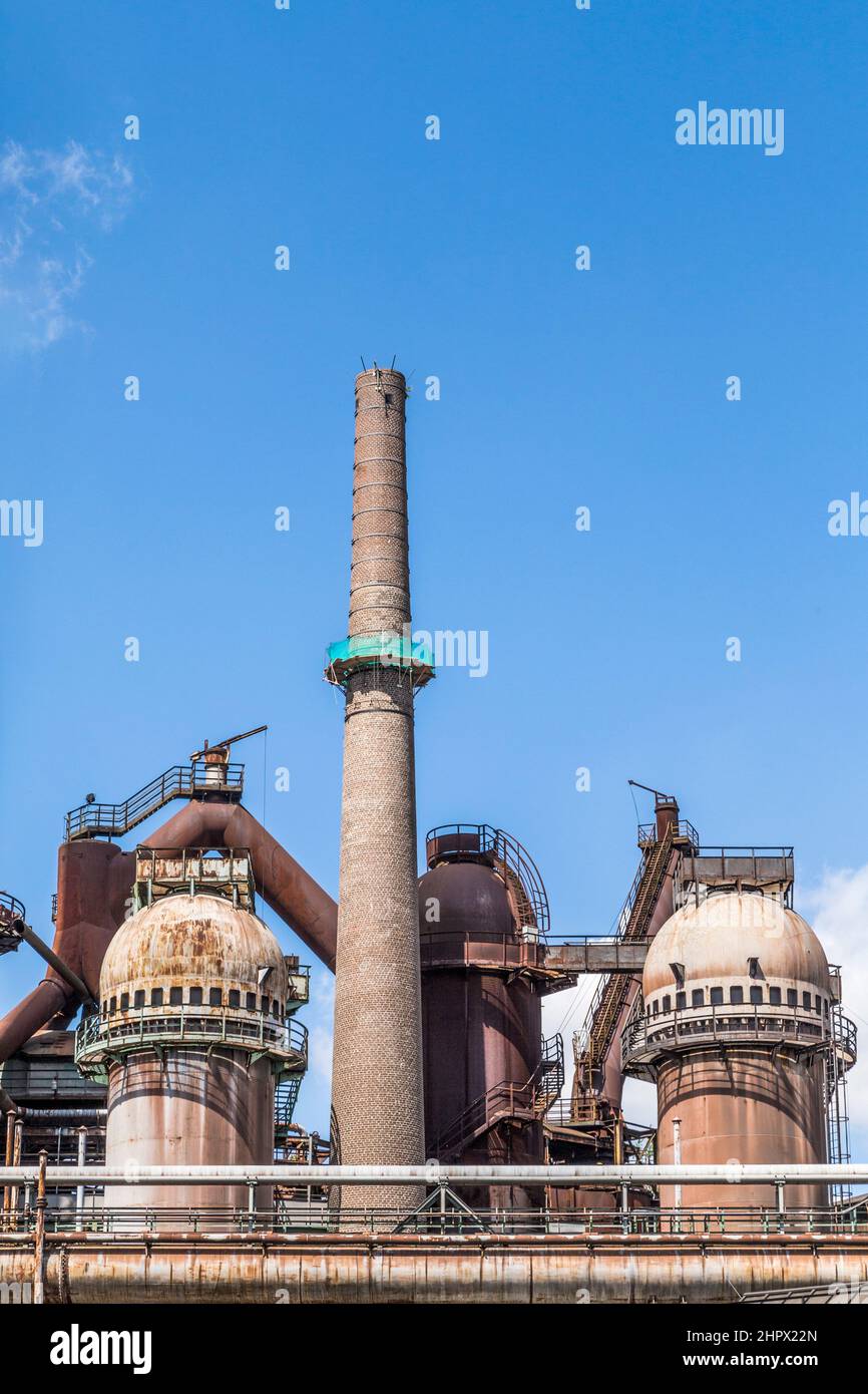 old Volklingen Ironworks plant in Voelklingen, Germany Stock Photo - Alamy