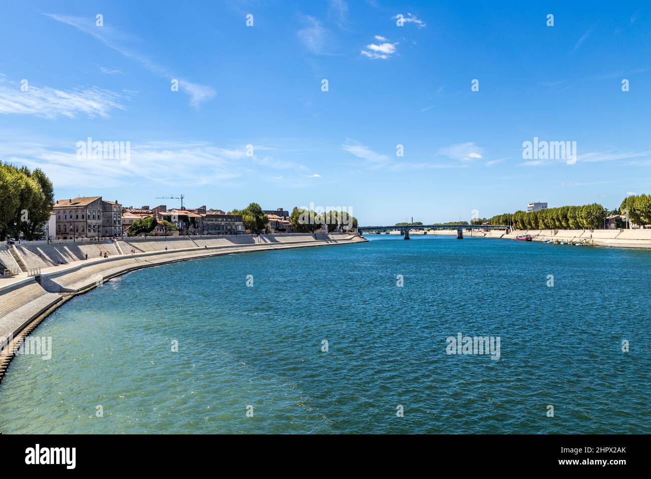 Rhône river in arles hi-res stock photography and images - Alamy