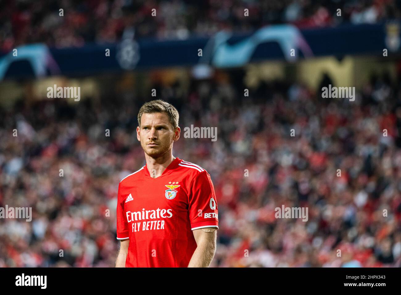 Jan Vertonghen of Benfica seen during the UEFA Champions League match ...