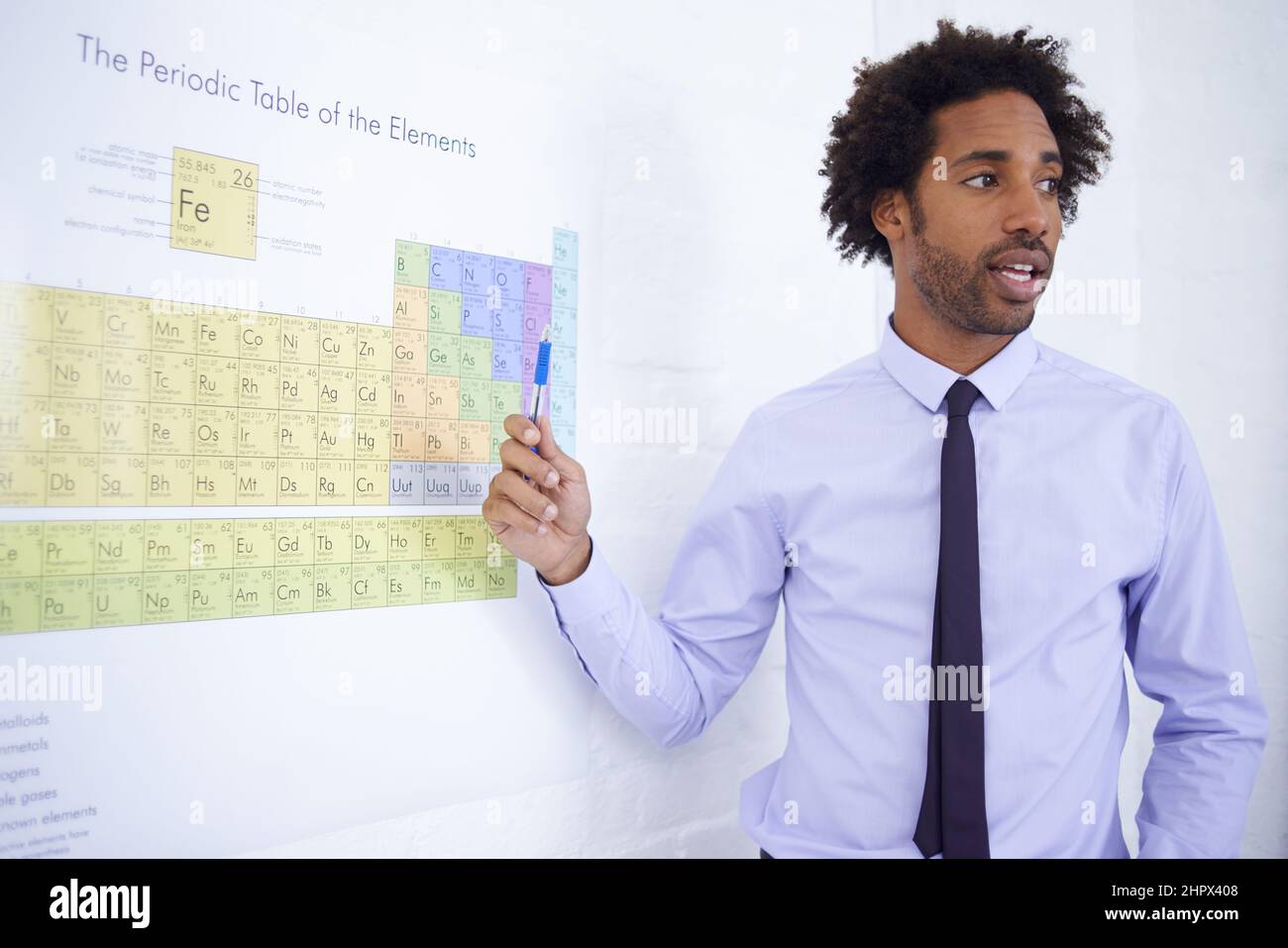 Male chemist planning hi-res stock photography and images - Alamy