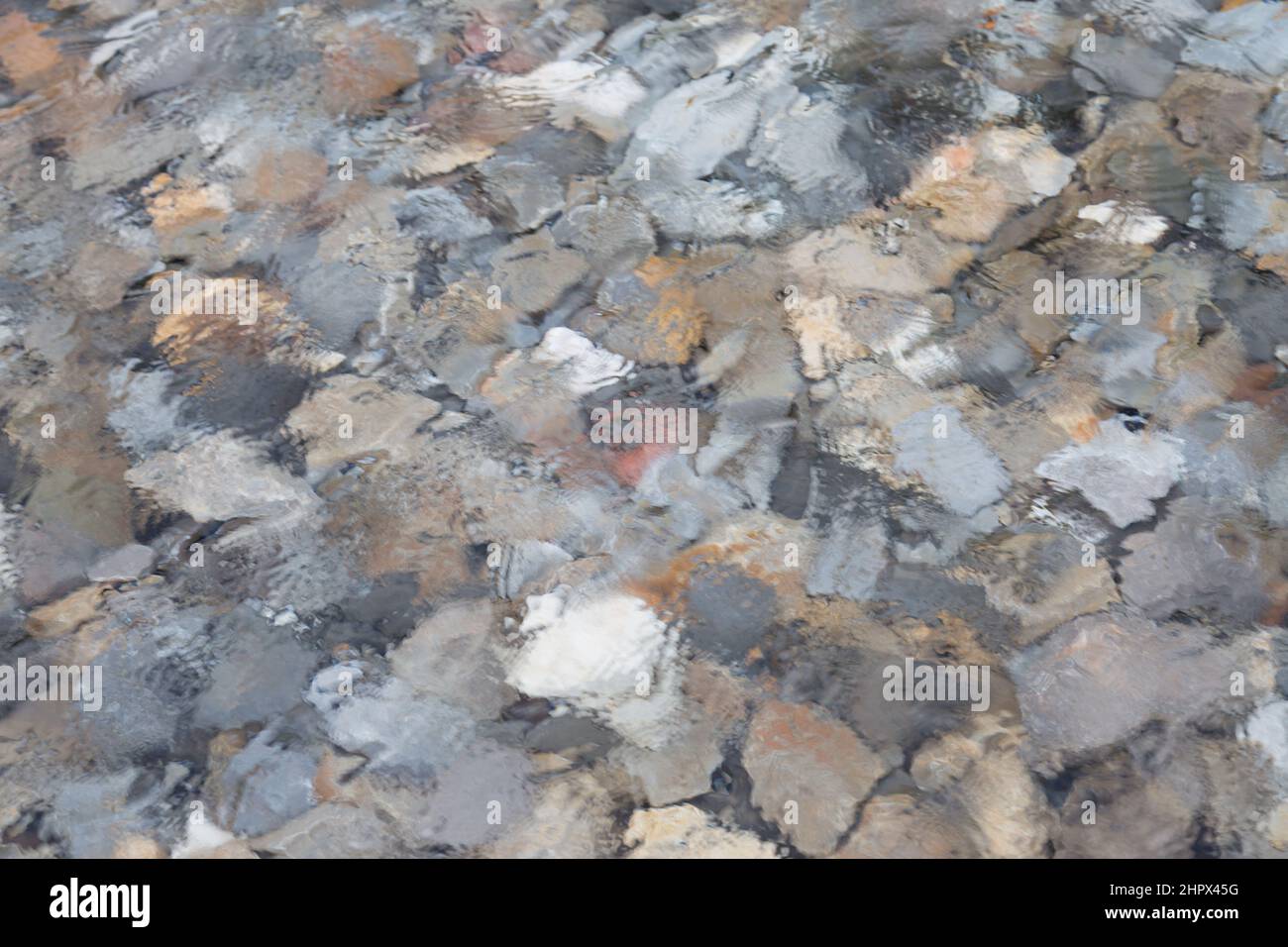 Image of surface water with rocks underwater background Stock Photo - Alamy
