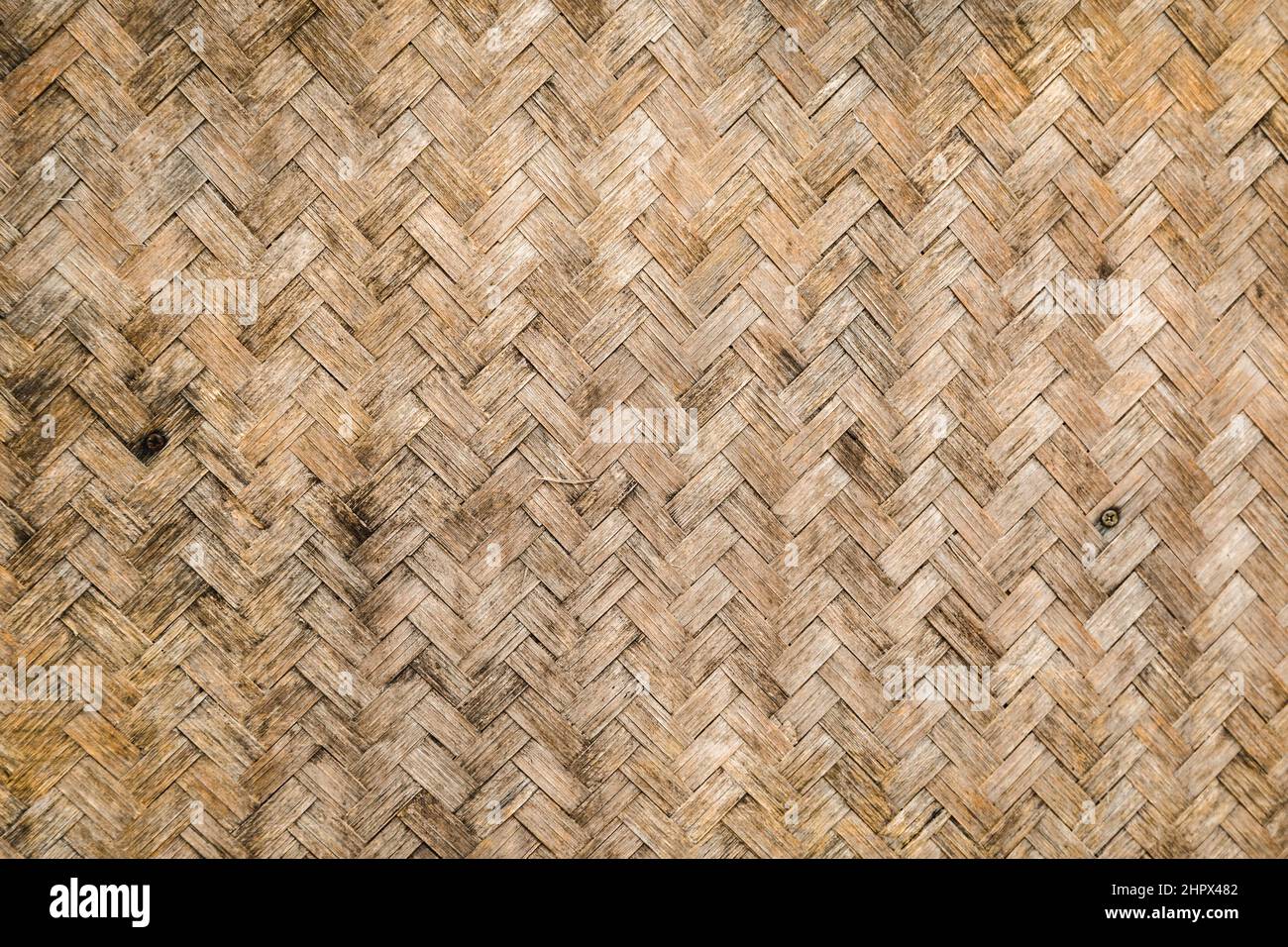 Old Bamboo weave texture background Stock Photo - Alamy