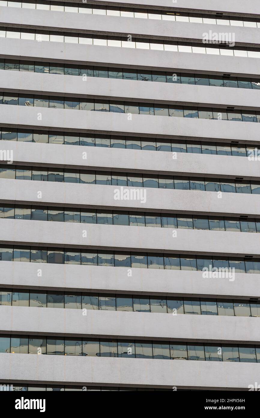 Blue glass office building background Stock Photo - Alamy