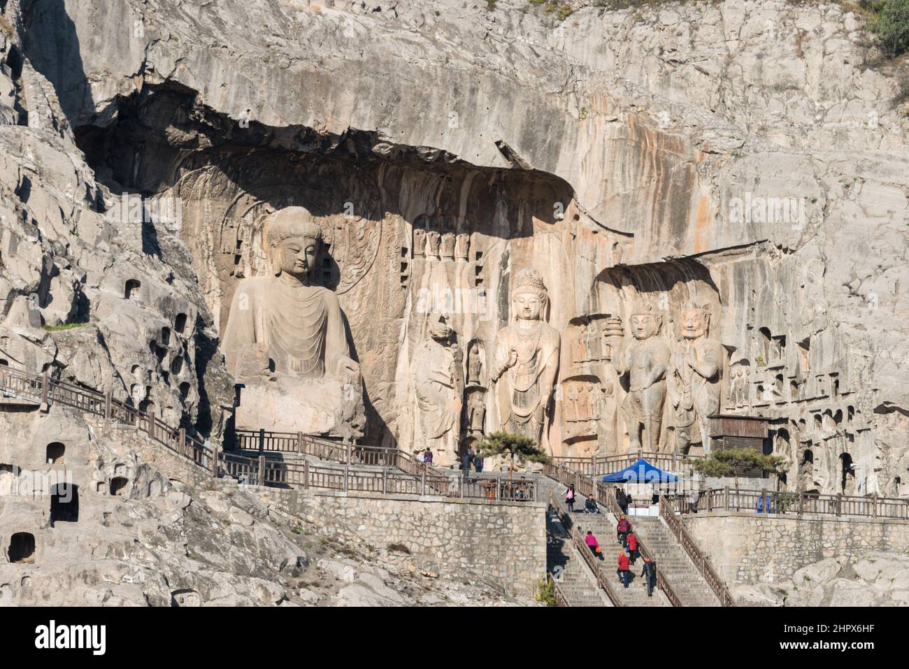 Longmen grottoes in henan hi-res stock photography and images - Alamy