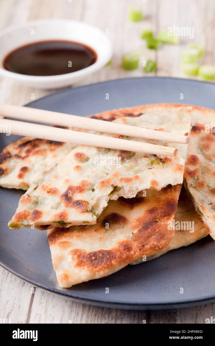 Chinese shallot cakes Stock Photo - Alamy
