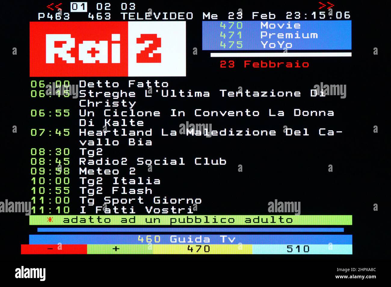 Televideo hi-res stock photography and images - Alamy