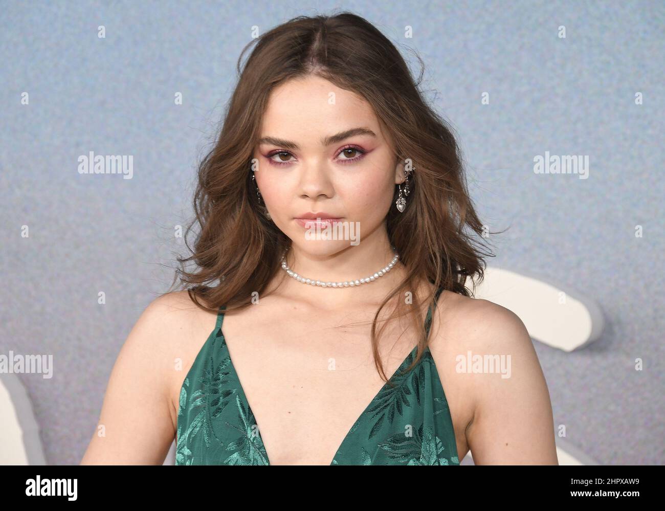 Los Angeles, USA. 23rd Feb, 2022. Hannah Riley arrives at the Premiere ...