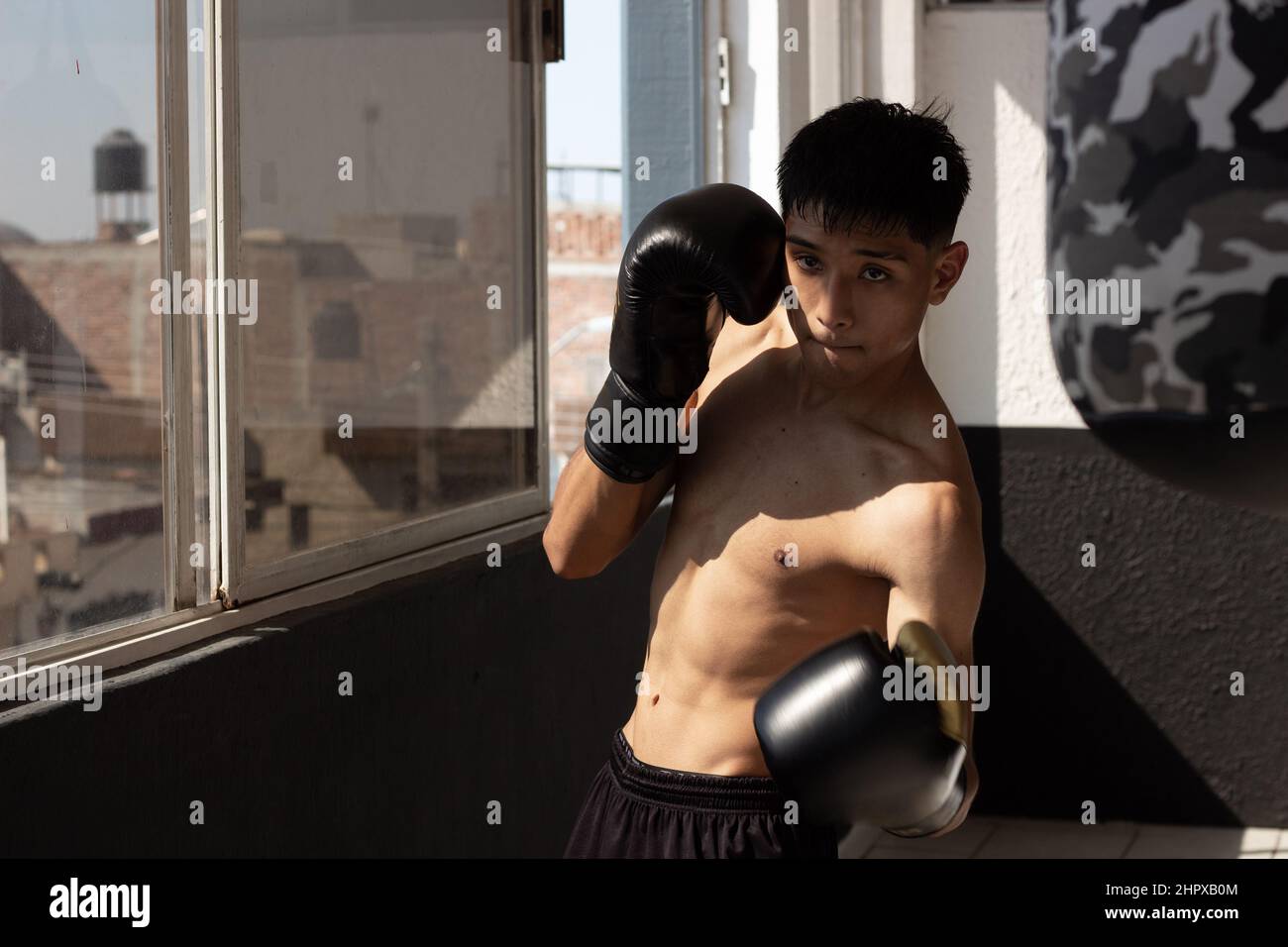 Lightweight boxer hi-res stock photography and images - Alamy