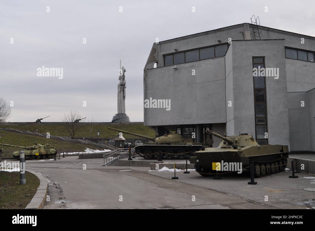 Ukrainian and Soviet tanks at the National Museum of the History of ...