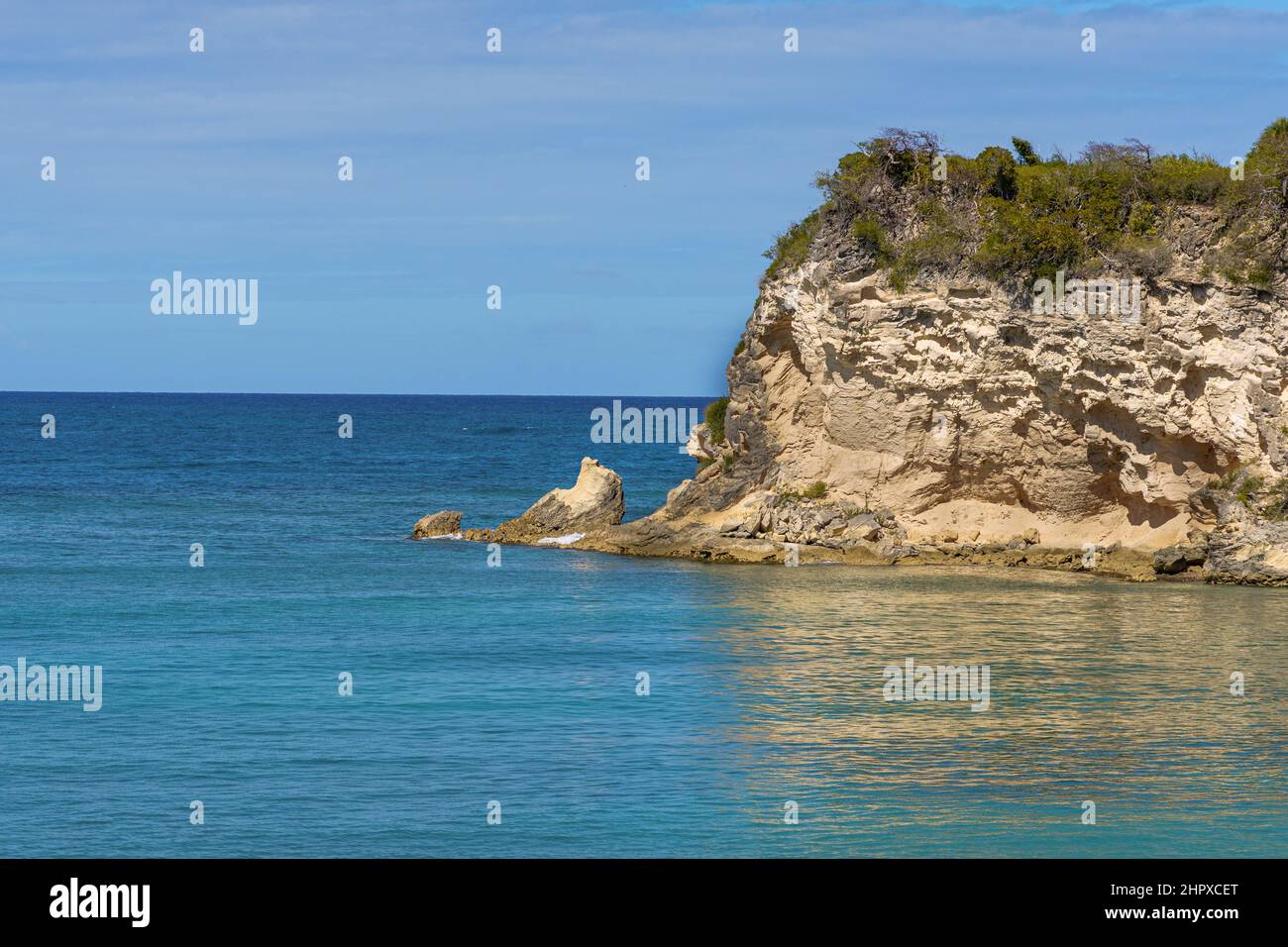 Macao beach landscape, located in Punta Cana, popular tourist ...