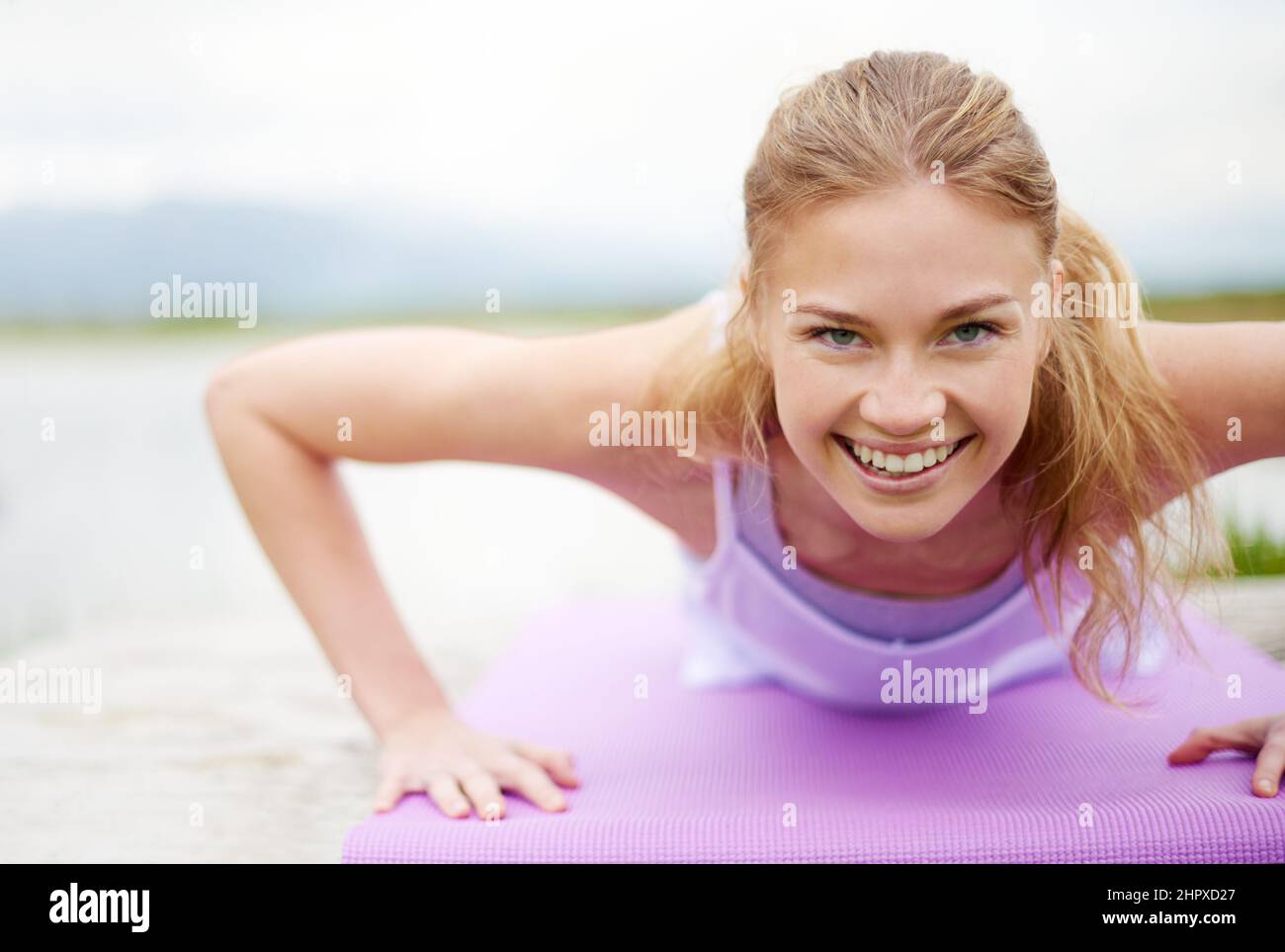 Push yourself hi-res stock photography and images - Alamy