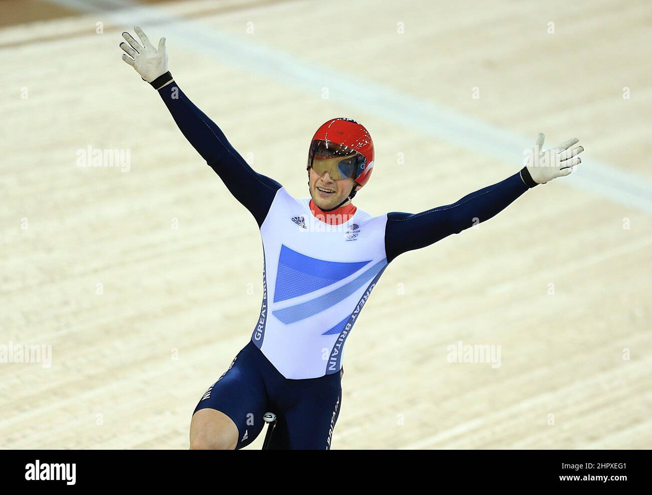 File photo dated 06-08-2012 of Great Britain's Jason Kenny celebrates ...