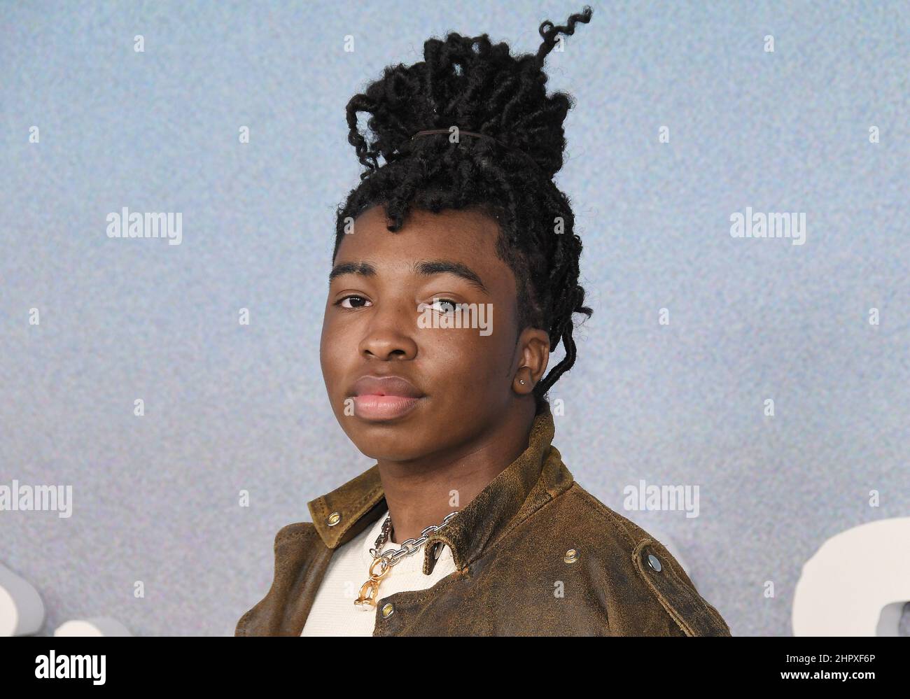 Los Angeles, USA. 23rd Feb, 2022. Jeremy K. Williams arrives at the ...