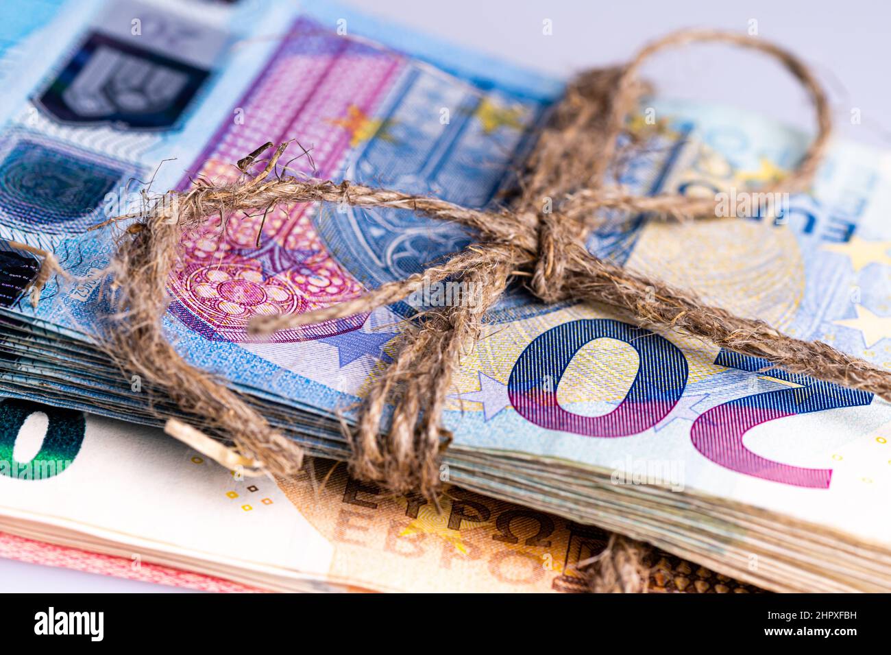 Banknotes tied hi-res stock photography and images - Alamy