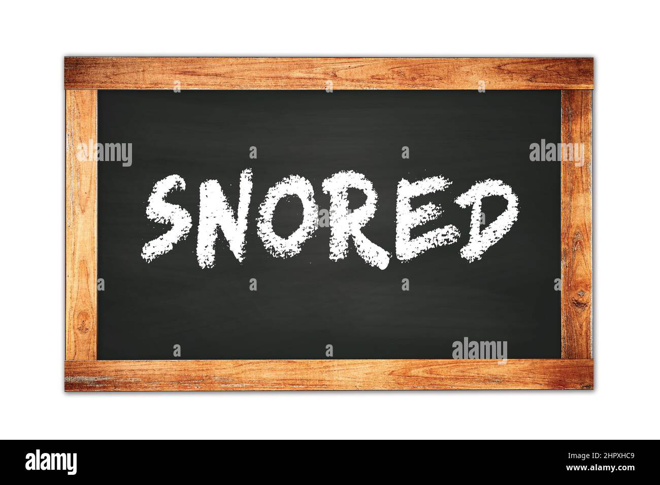 Snored word hi-res stock photography and images - Alamy