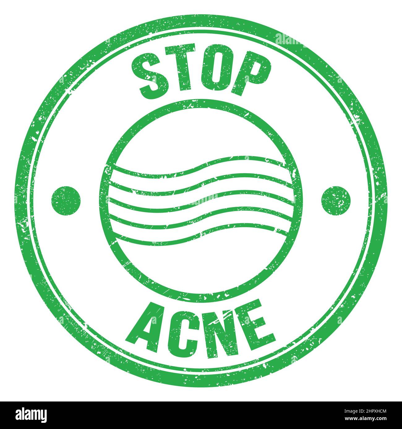 Stop acne stamp hi-res stock photography and images - Alamy