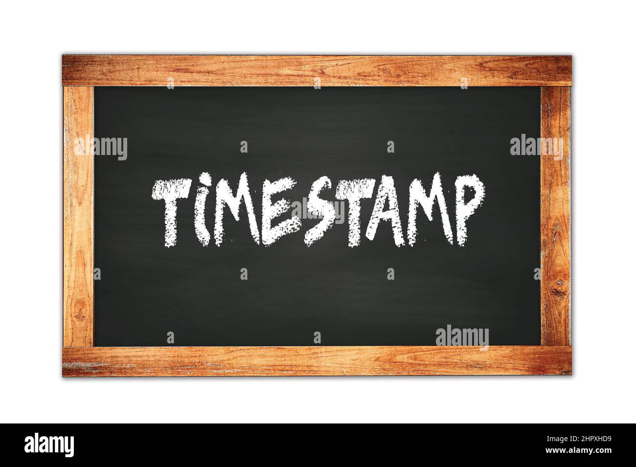 Timestamp word hi-res stock photography and images - Alamy