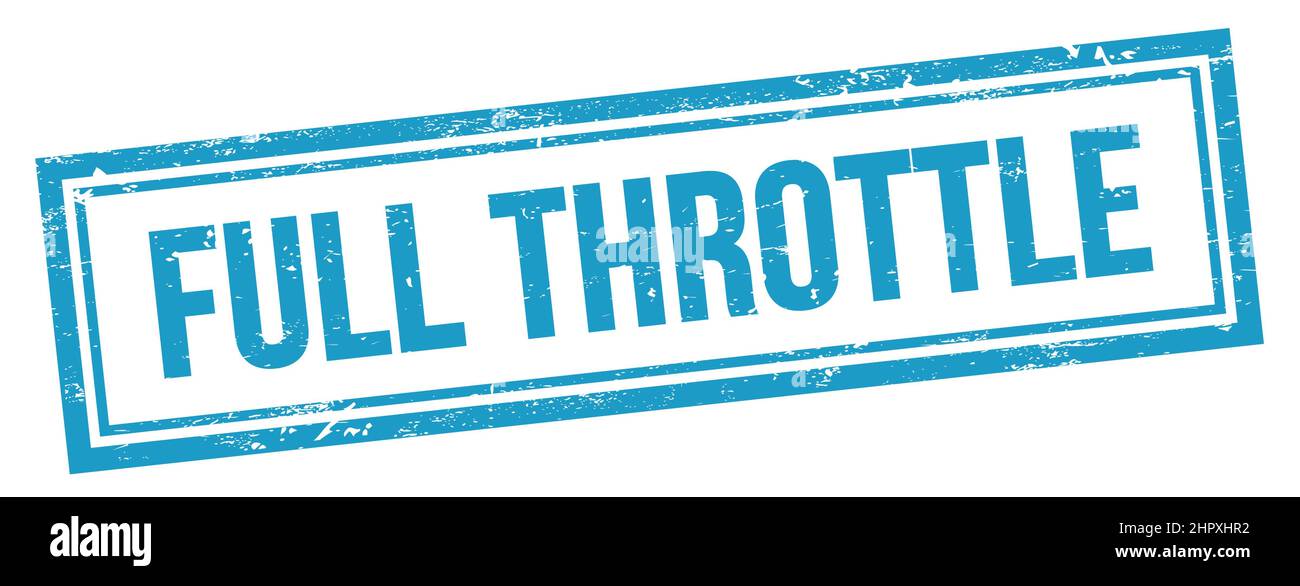 Full throttle word hi-res stock photography and images - Alamy