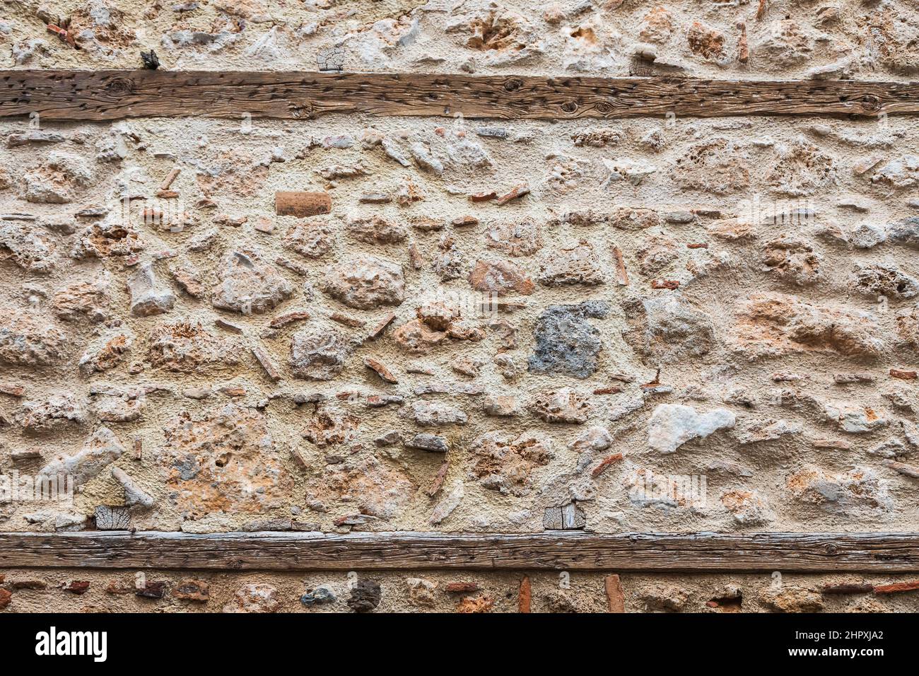 The texture of the beige stone wall. Background texture of the stone ...