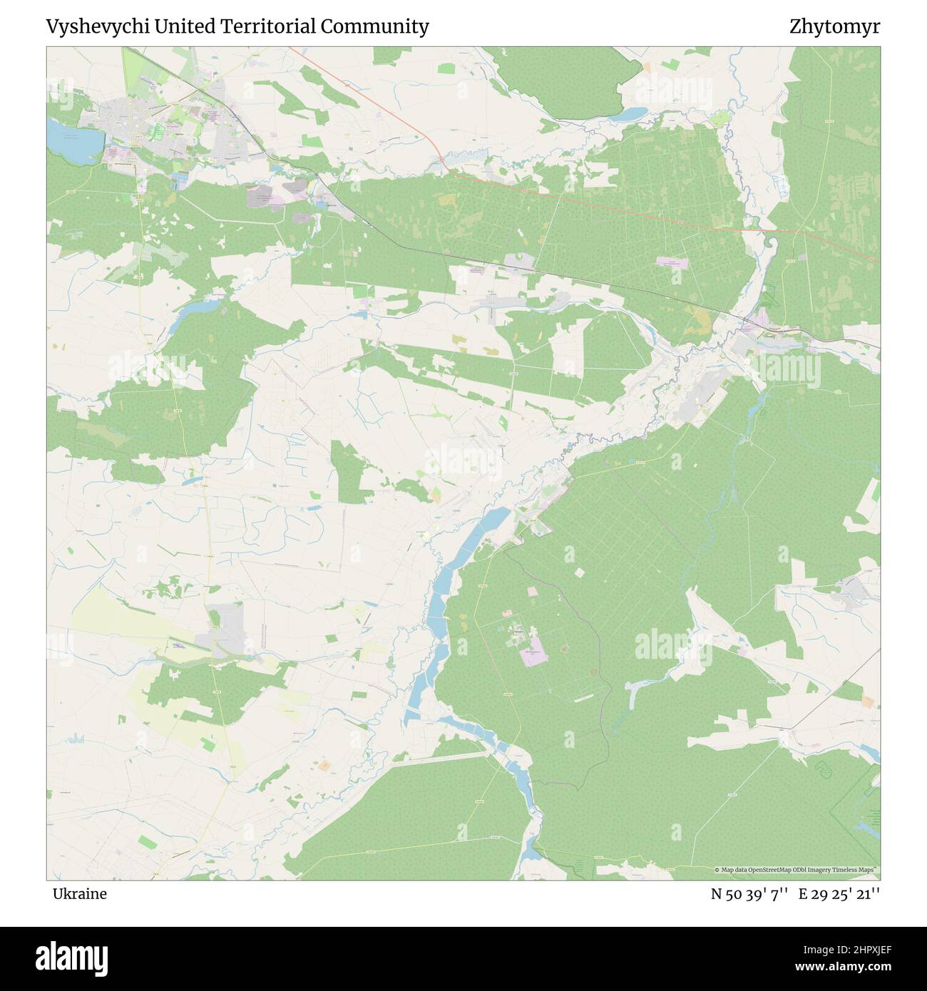 Zhytomyr map hi-res stock photography and images - Alamy