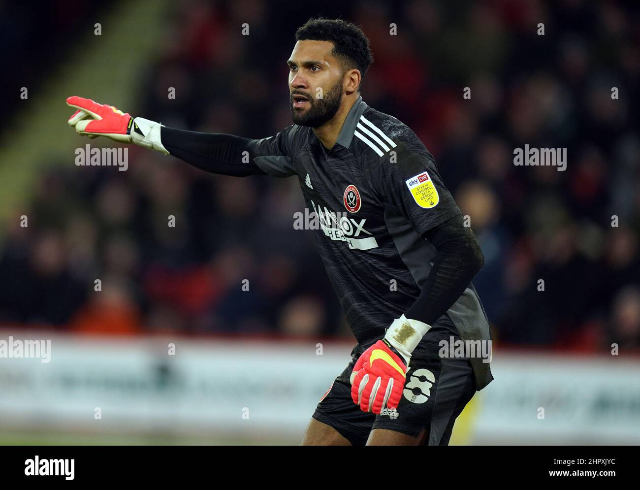 Sheffield United goalkeeper Wes Foderingham during the Sky Bet ...