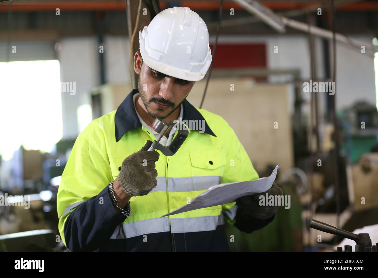 Professional men engineer worker skills quality, maintenance, training ...