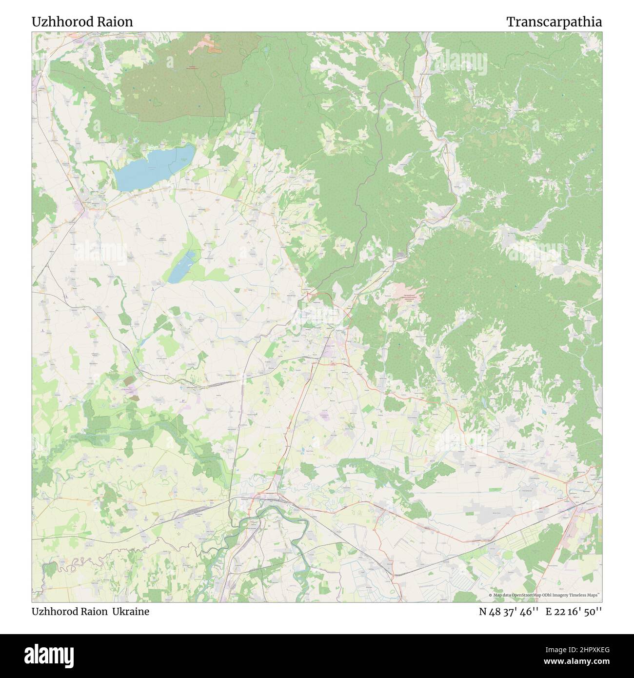 Map of uzhhorod hi-res stock photography and images - Alamy