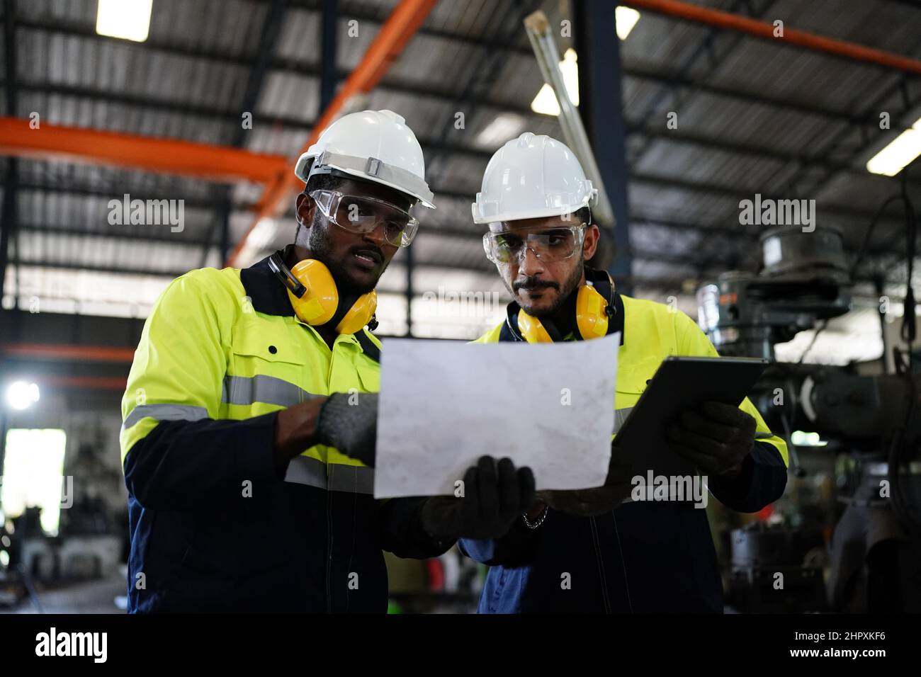 Professional men engineer worker skills quality, maintenance, training ...