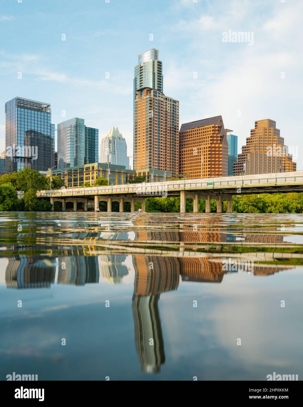 Downtown austin skyline during hi-res stock photography and images - Alamy