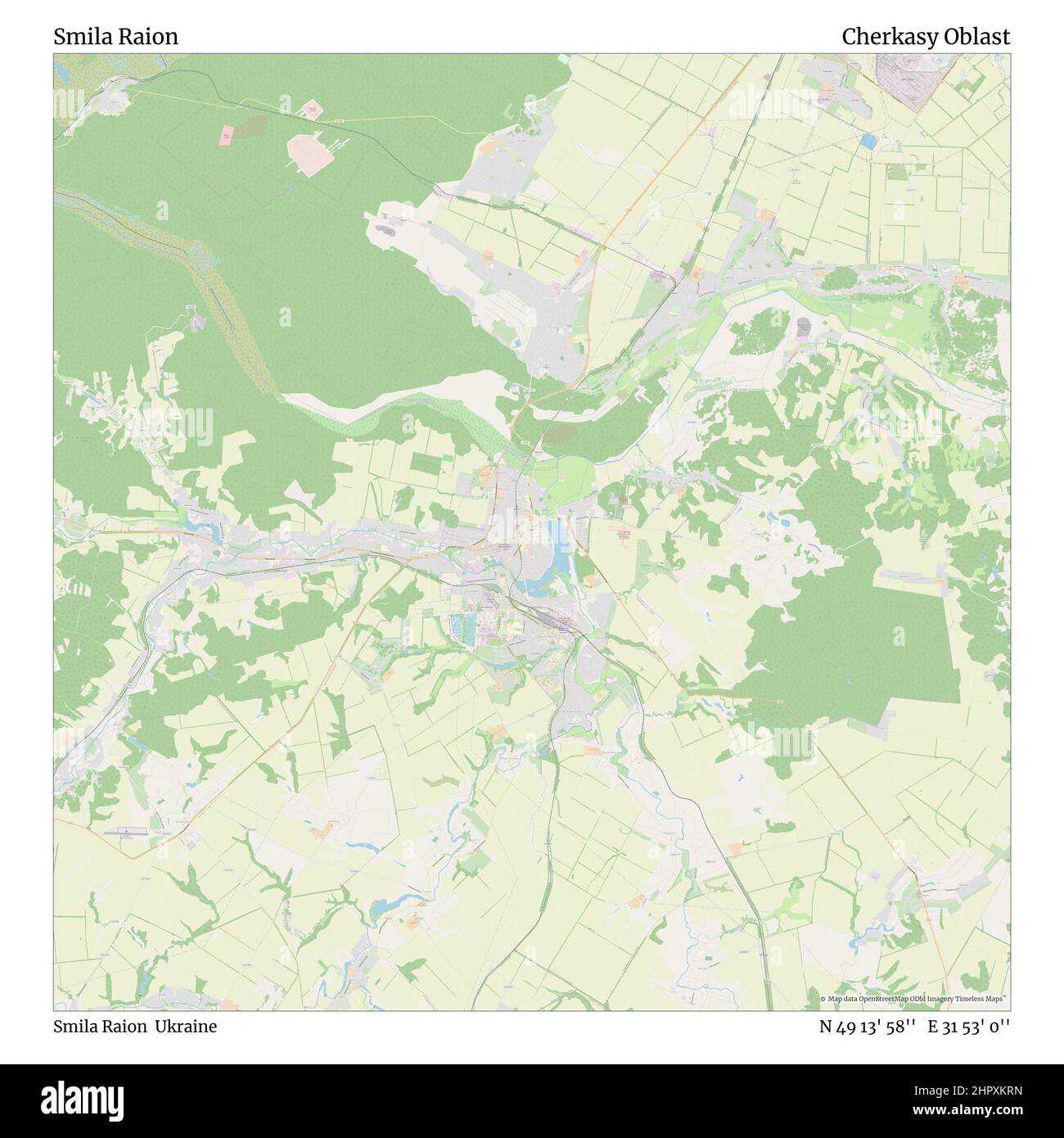 Smila map hi-res stock photography and images - Alamy