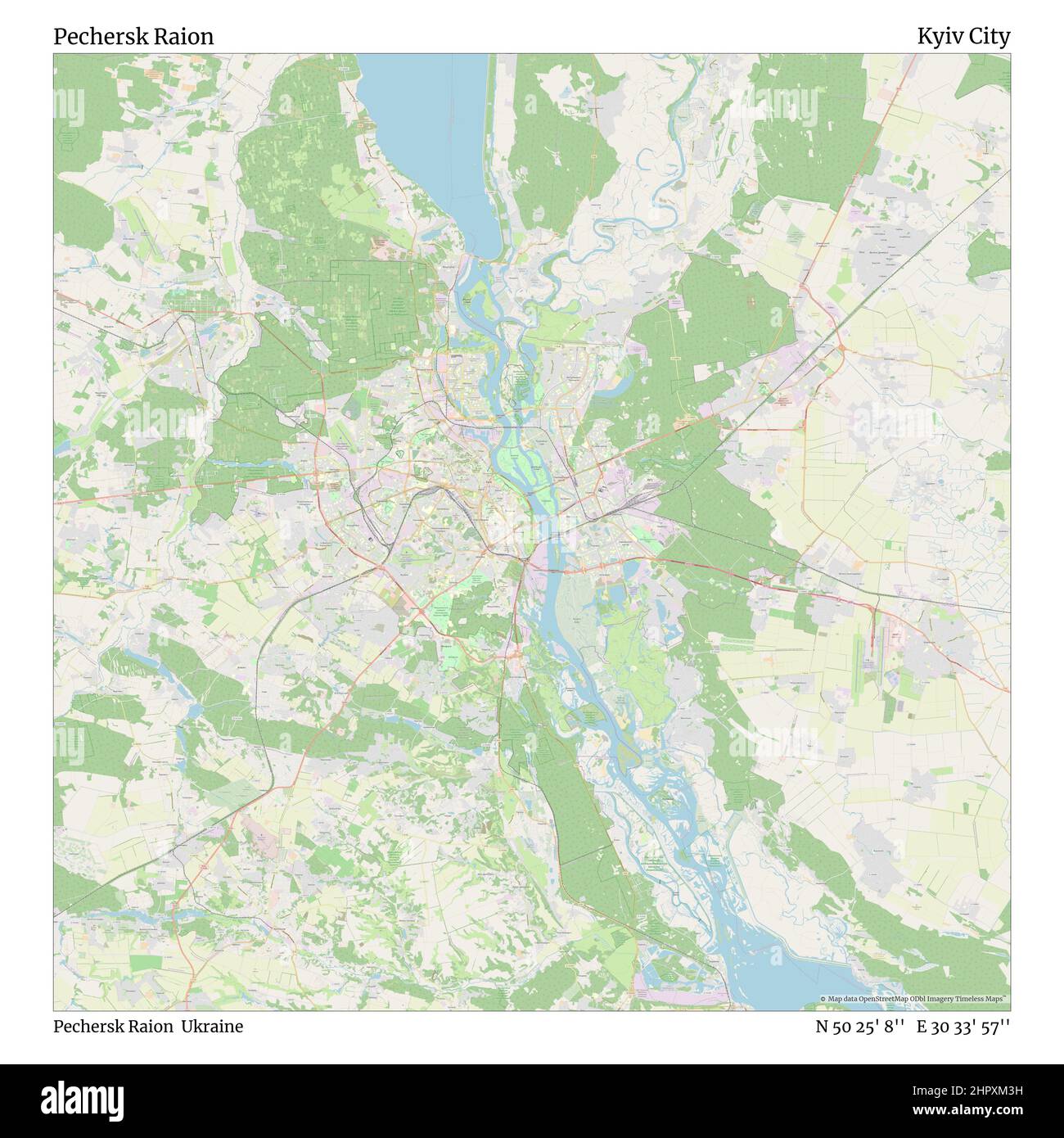 Pechersk Raion, Pechersk Raion, Ukraine, Kyiv City, N 50 25' 8'', E 30 ...