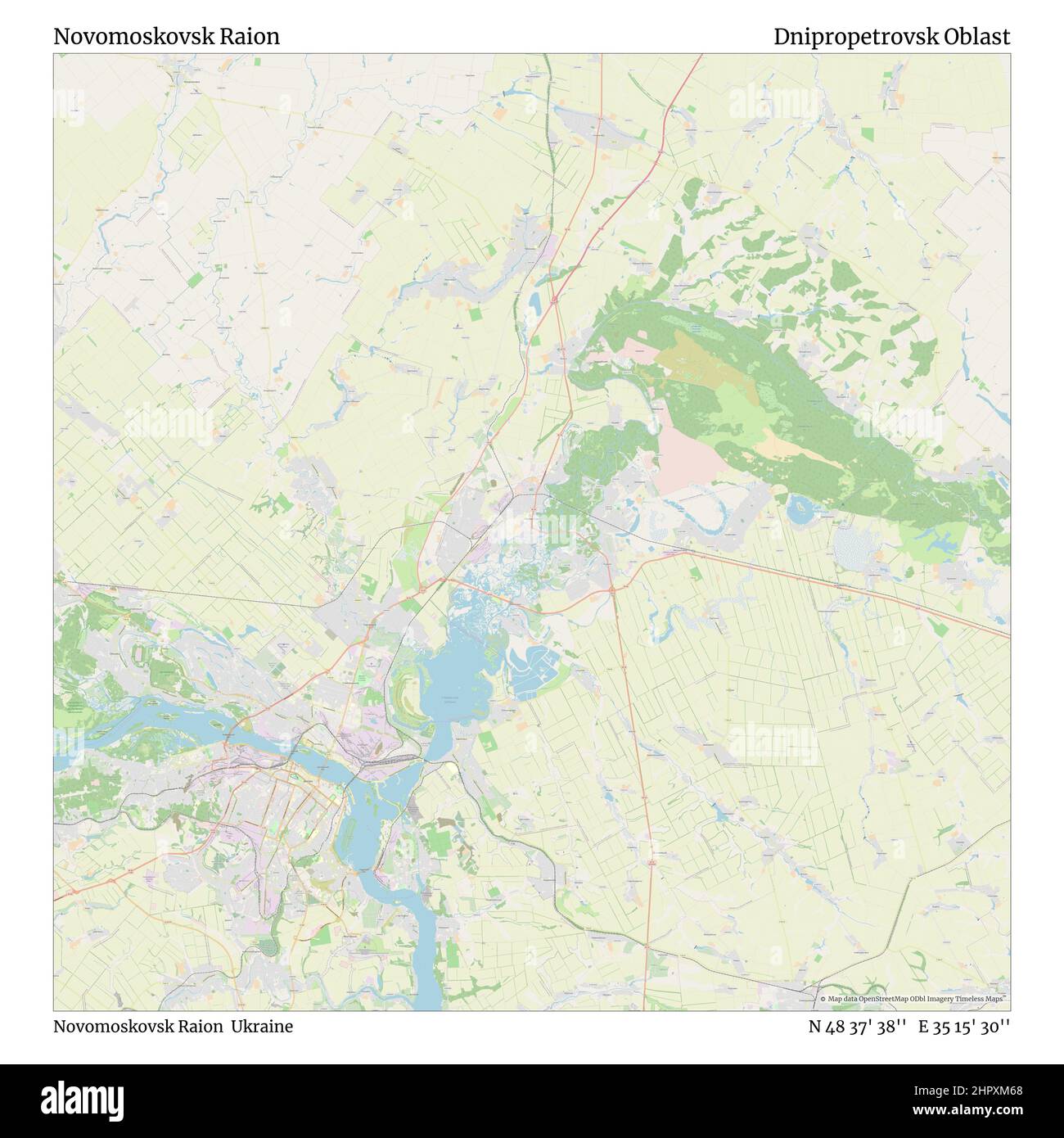 Novomoskovsk map hi-res stock photography and images - Alamy
