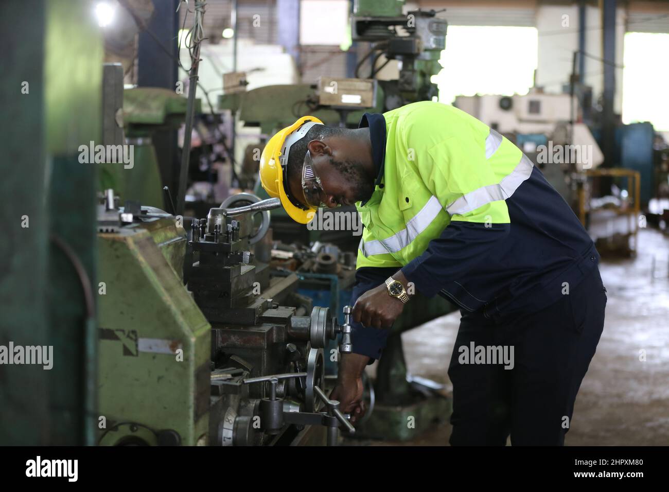 Professional men engineer worker skills quality, maintenance, training ...