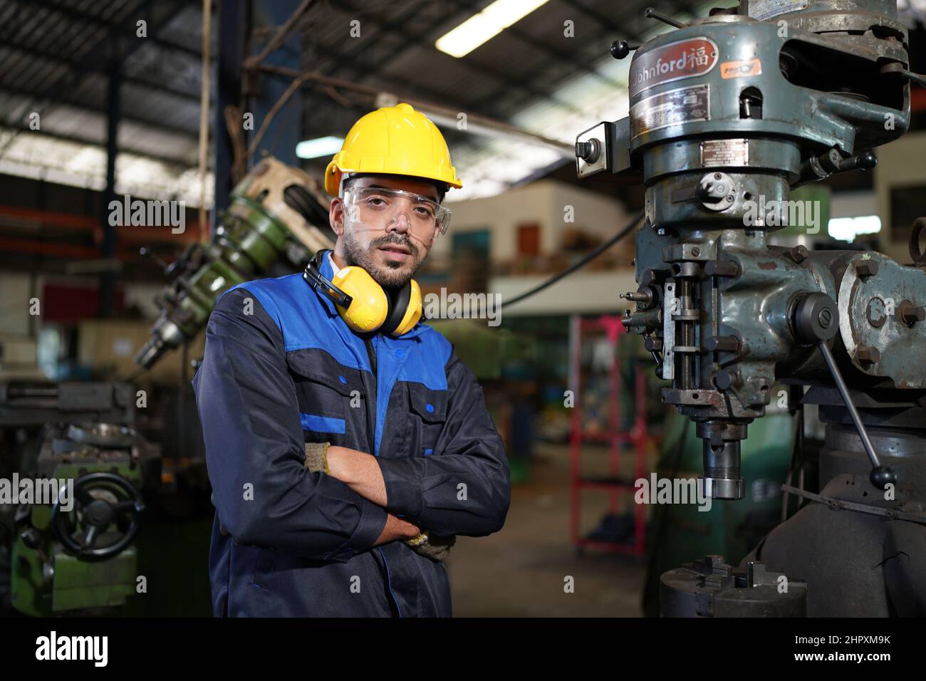 Professional men engineer worker skills quality, maintenance, training ...