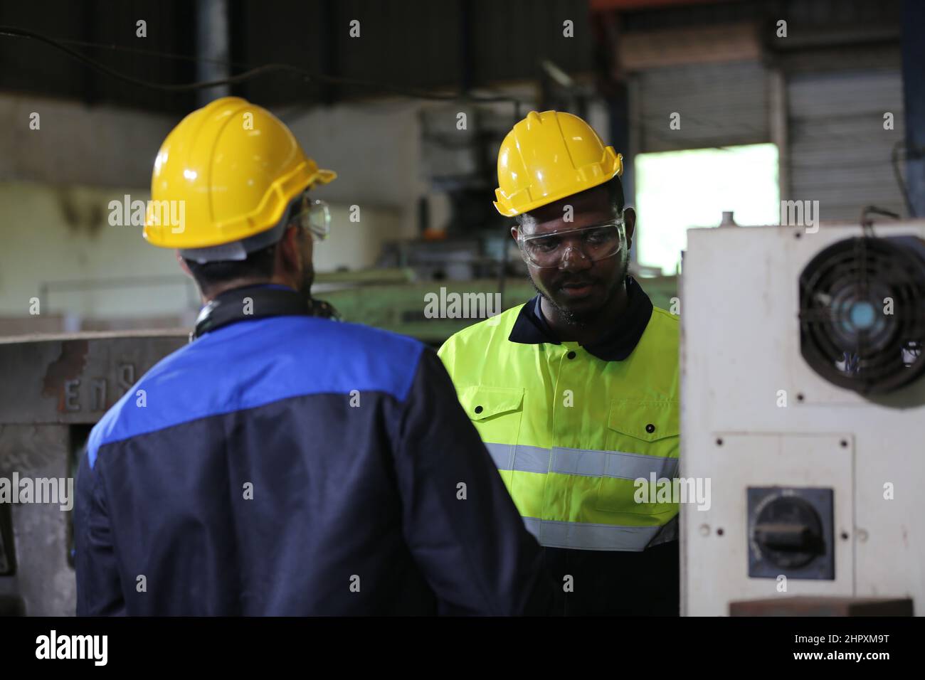 Professional men engineer worker skills quality, maintenance, training ...