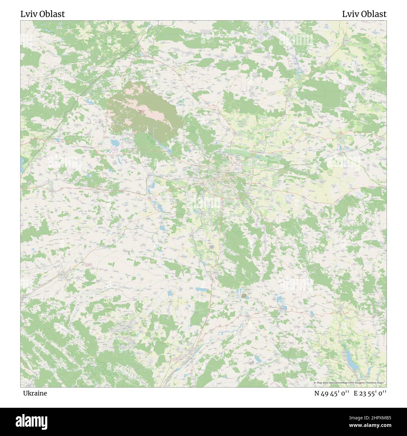 Map of lviv hi-res stock photography and images - Alamy