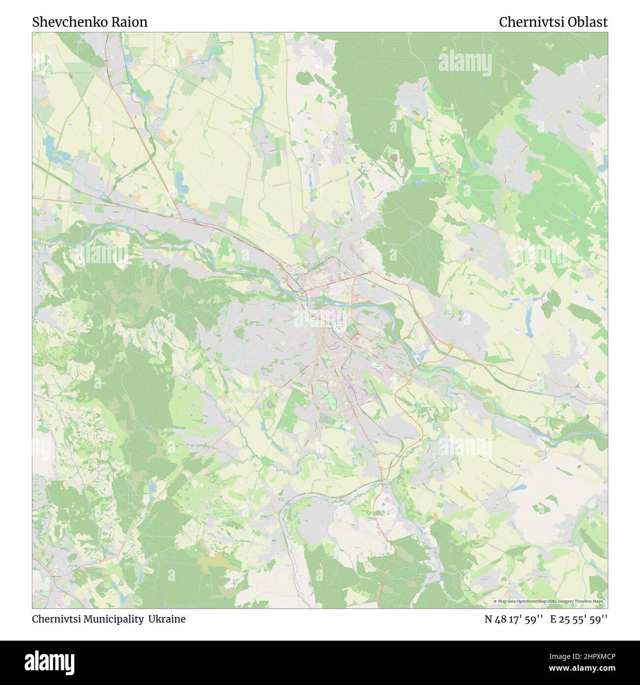 Map of chernivtsi hi-res stock photography and images - Alamy