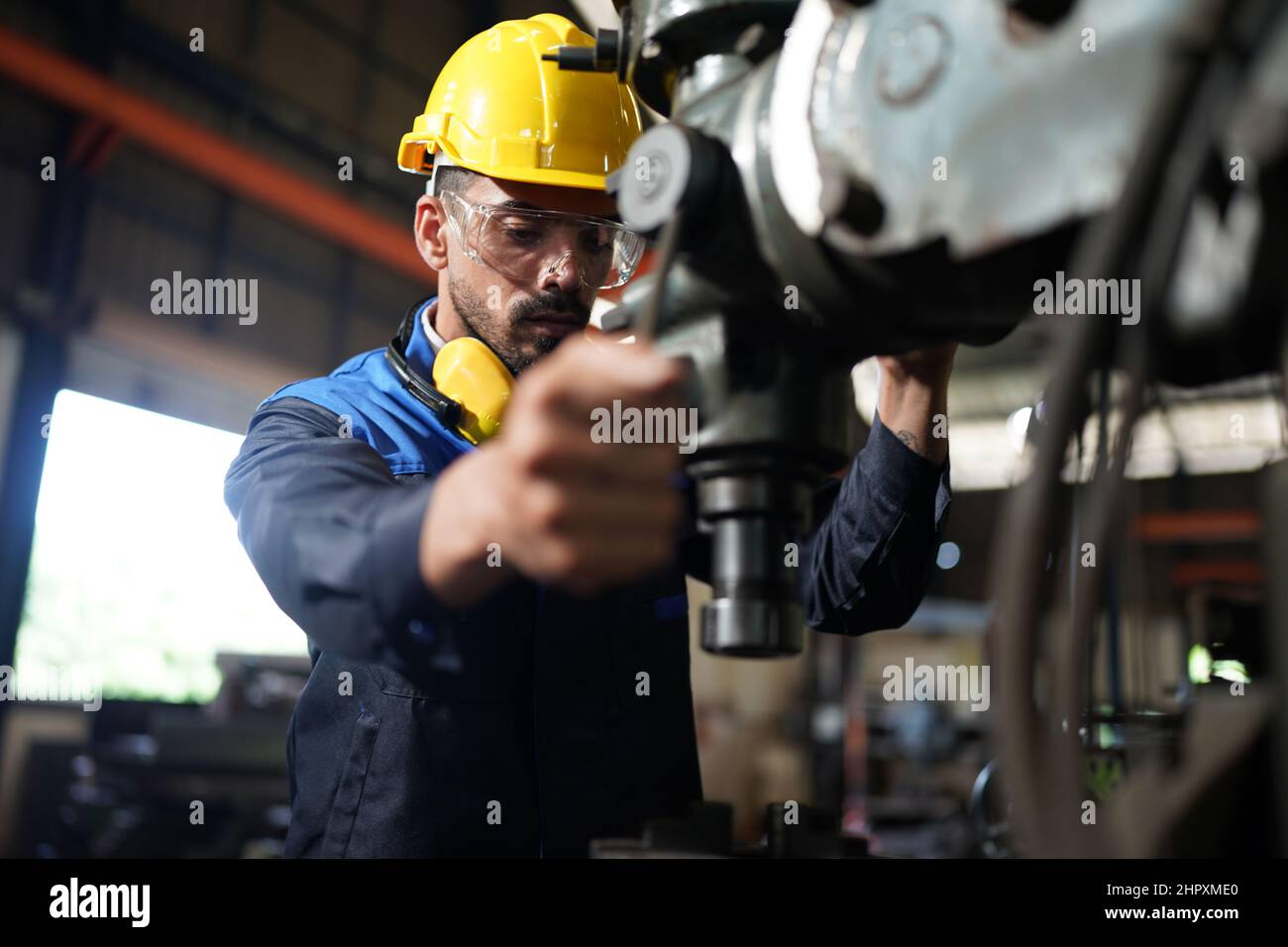 Professional men engineer worker skills quality, maintenance, training ...