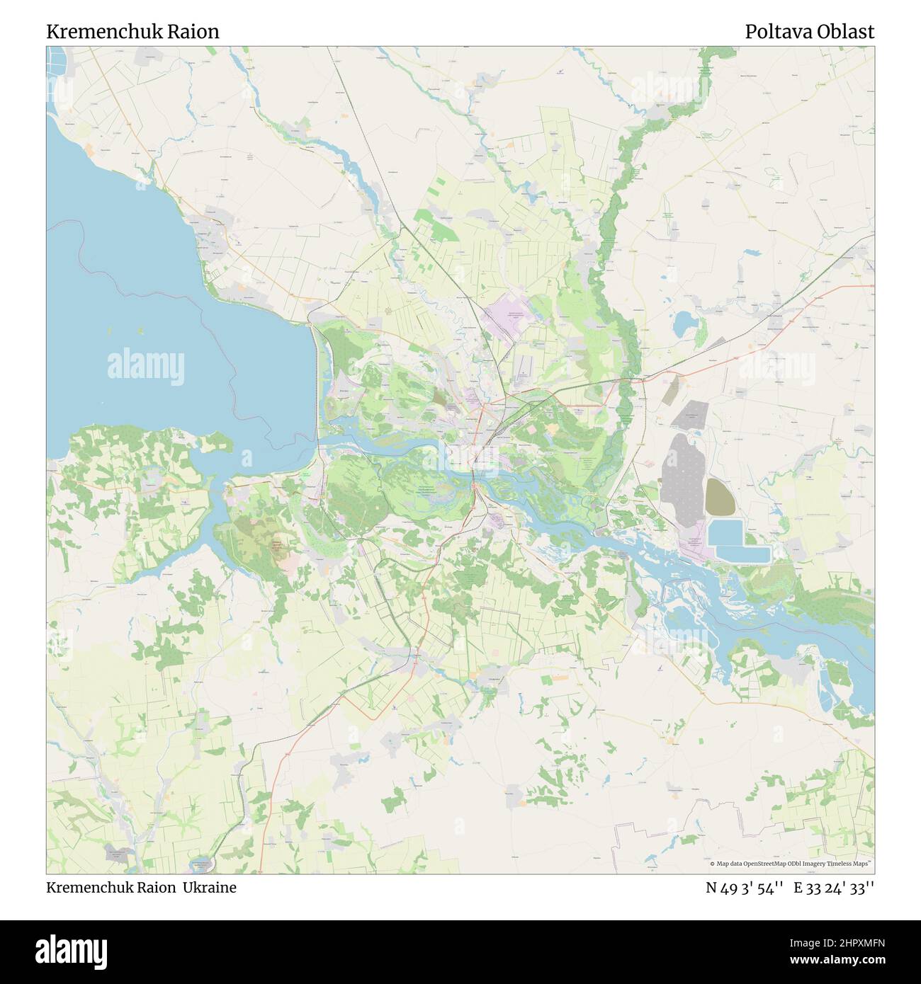 Kremenchuk map Cut Out Stock Images & Pictures - Alamy