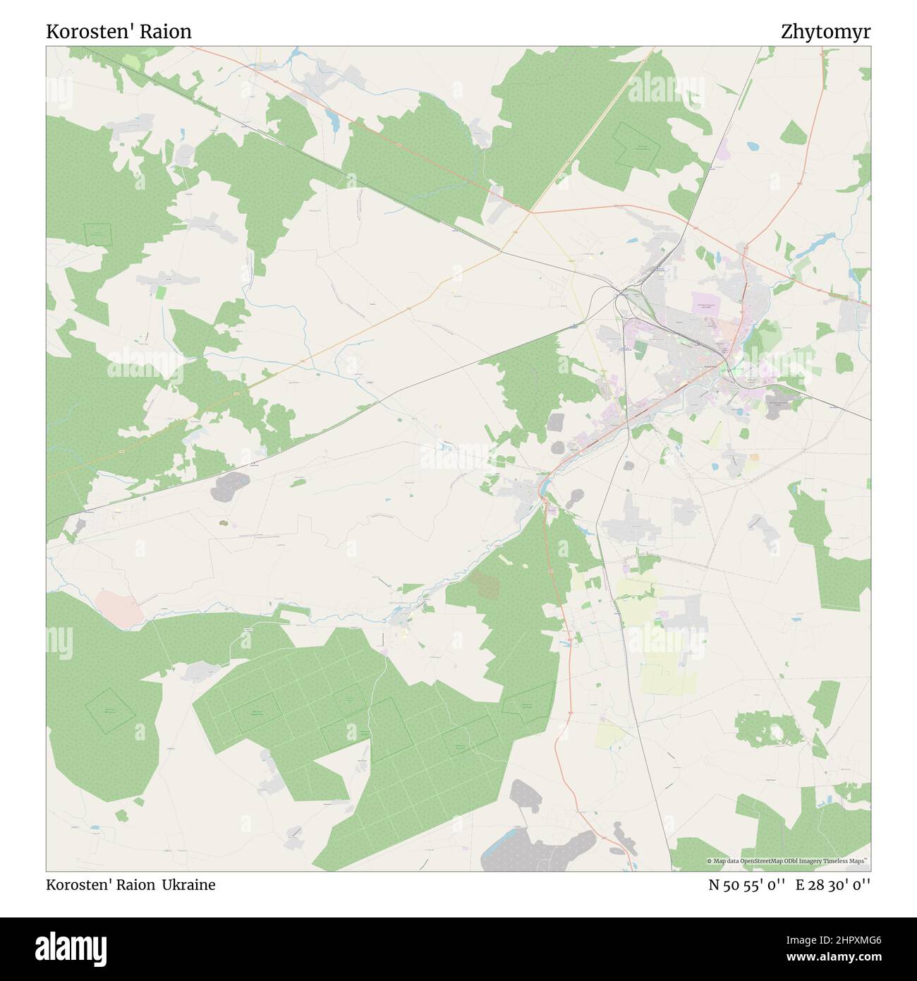 Korosten map hi-res stock photography and images - Alamy
