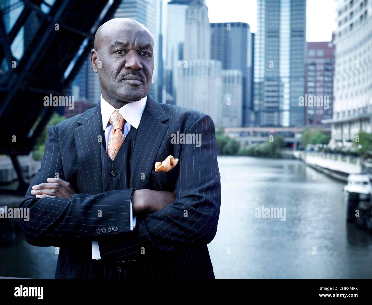 DELROY LINDO in THE CHICAGO CODE (2011), directed by LESLIE LINKA ...