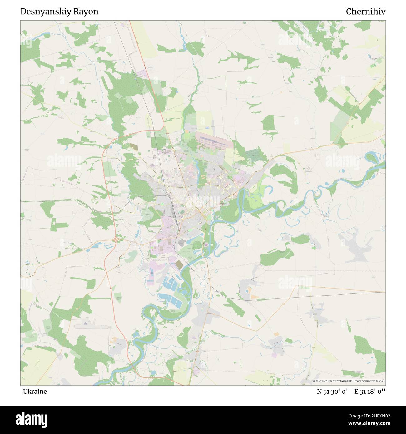 Chernihiv map hi-res stock photography and images - Alamy