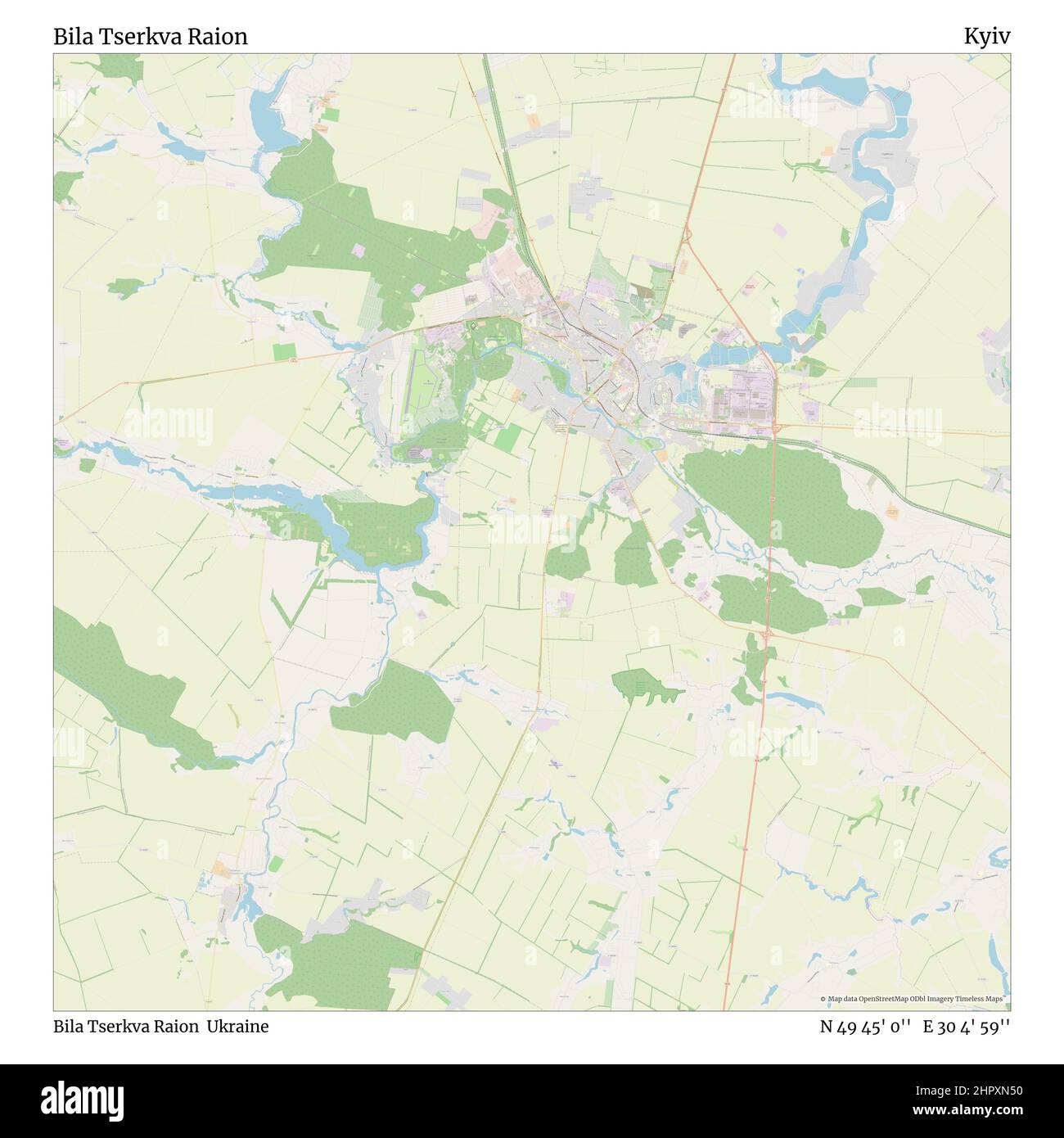 Bila tserkva map hi-res stock photography and images - Alamy