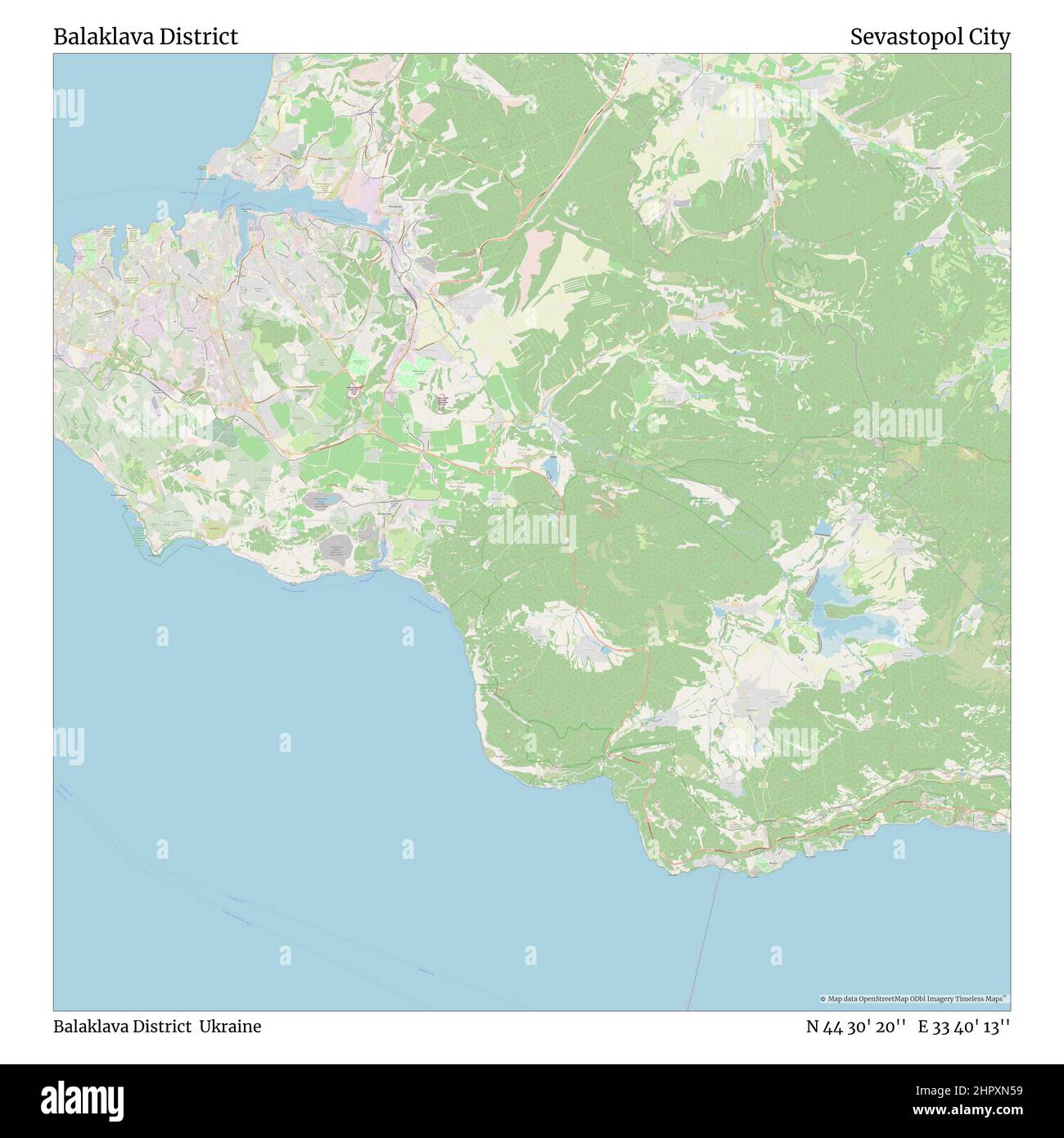 Balaklava District, Balaklava District, Ukraine, Sevastopol City, N 44 ...