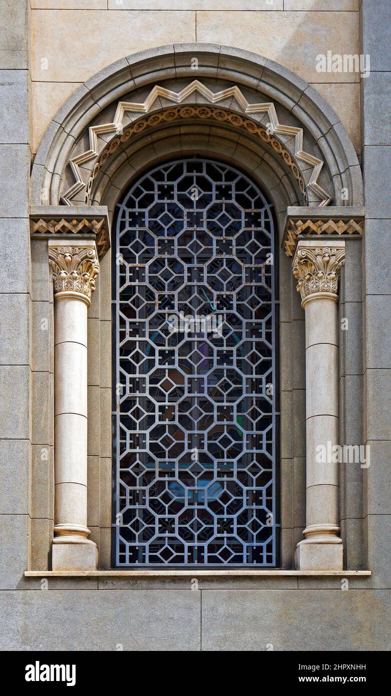 Ancient church window, Rio de Janeiro Stock Photo - Alamy