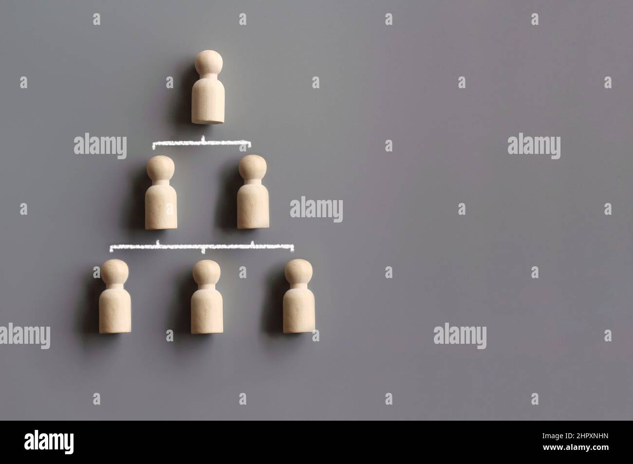 Company hierarchy chart hi-res stock photography and images - Alamy